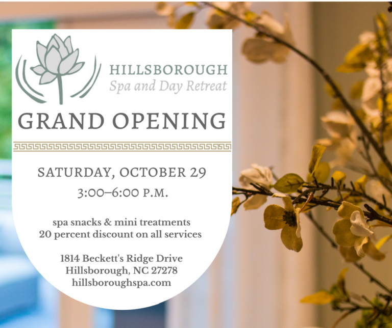 spa-grand-opening - Hillsborough Spa and Day Retreat